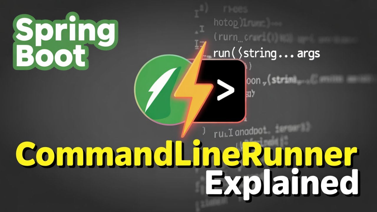 Spring Boot Magic: CommandLineRunner & @Component Explained