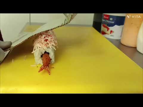 how to make Creamy kani sushi roll π£π³π΅π₯π€πβ€οΈππ