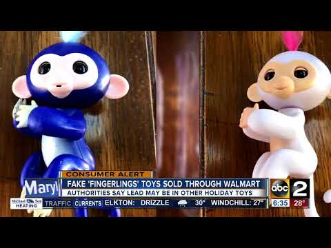 Fake 'Fingerlings' sold through Walmart could be dangerous