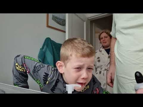 HUGE Nasal Flush, 6 year old boy!