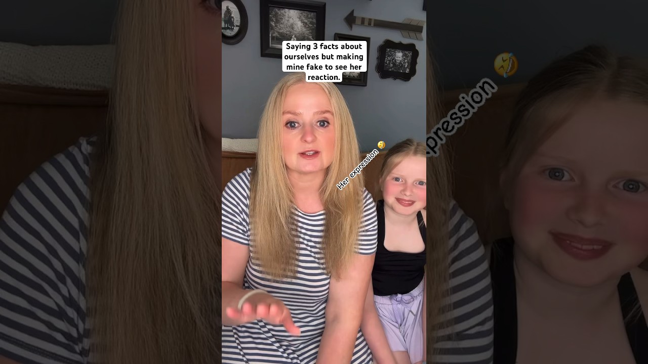 She has my back… sort of! Her expression says it all. #shorts #momanddaughter #mom #comedy #momlife