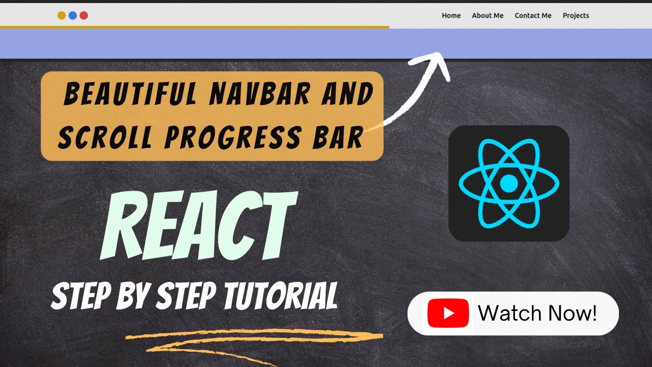 Create a Scroll Indicator Progress Bar | Beginner ReactJS project from Scratch