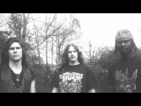 Sanguinary (NJ/USA): "Rack of Skulls", demo, año 1998.