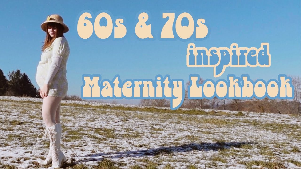 60s & 70s inspired Vintage Maternity Lookbook I Pregnancy Outfit Ideas