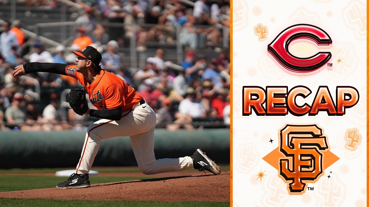 San Francisco Giants vs Reds | Spring Training Game Recap