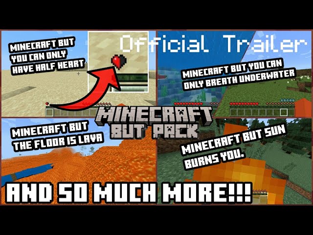 Minecraft But Pack Minecraft Mod