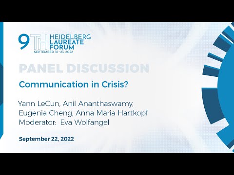 Panel Discussion: Communication in Crisis? | September 22