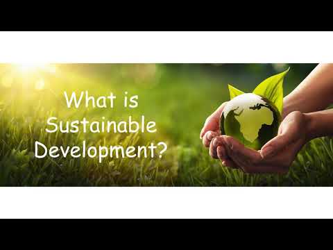 What is sustainable development?