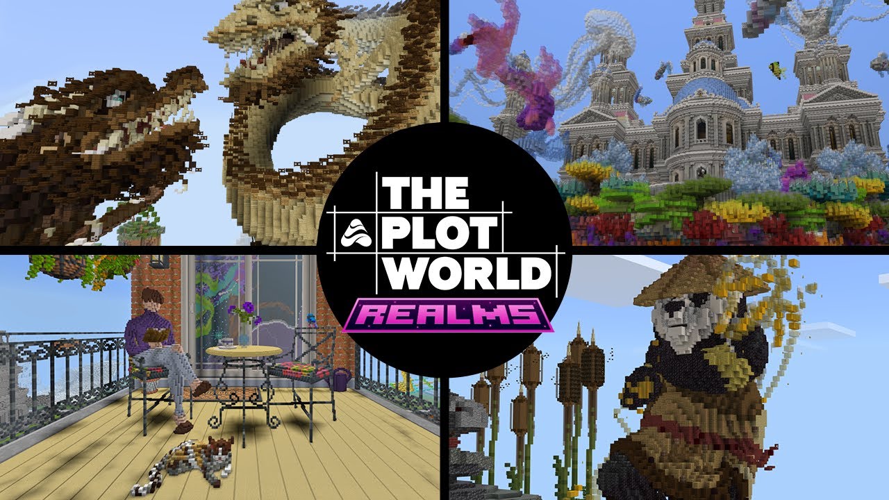 Inside The Plot World Realms: Minecraft’s Top Builder Community