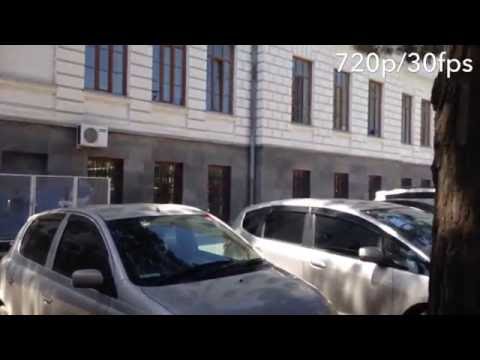 Iphone 5c Video sample 720P vs 1080P Comparison video
