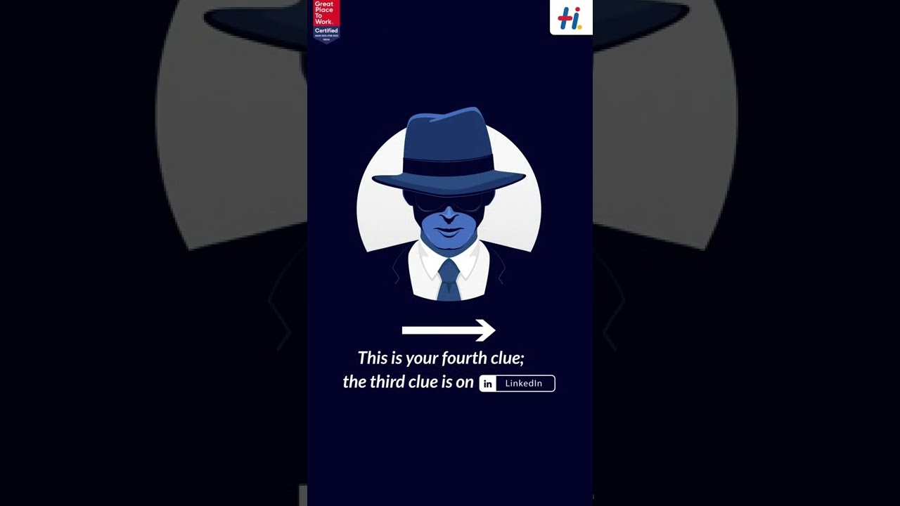 Welcome to the Treasure hunt - Clue 4