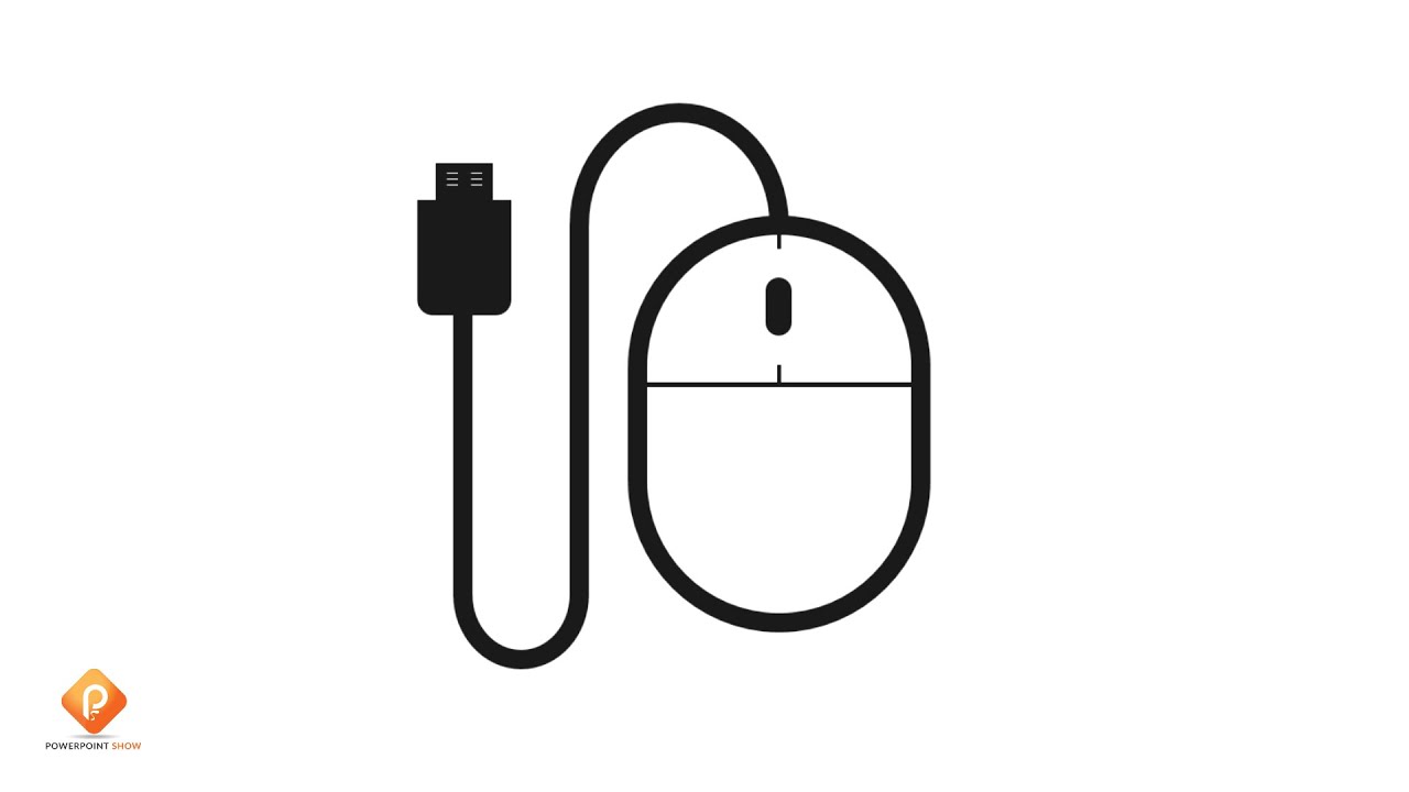 Mouse | Basic PowerPoint Icon making Tutorial | PowerPoint Show