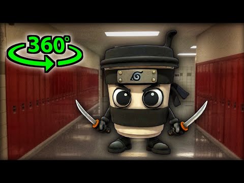 VR 360° - Cappuccino Assassino in Your SCHOOL! | VR/4K Experience
