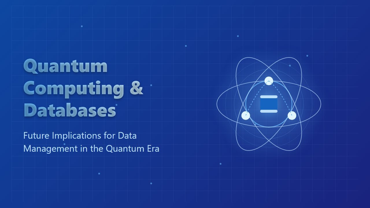 Quantum Computing & Databases: A Beginner's Guide to Future Data Management