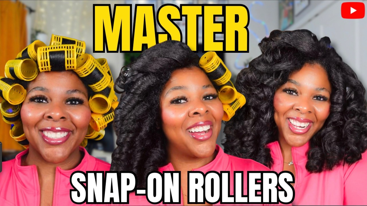 How to MASTER Snap-on Rollers | DETAILED Roller Set Tutorial | NO HEAT REQUIRED