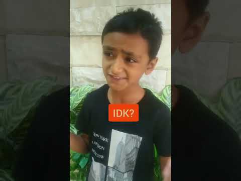 Meaning of IDK
