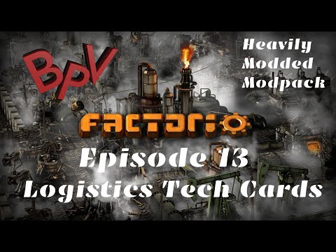 Steam Community :: Video :: Logistics Tech Cards - Factorio - Heavily ...
