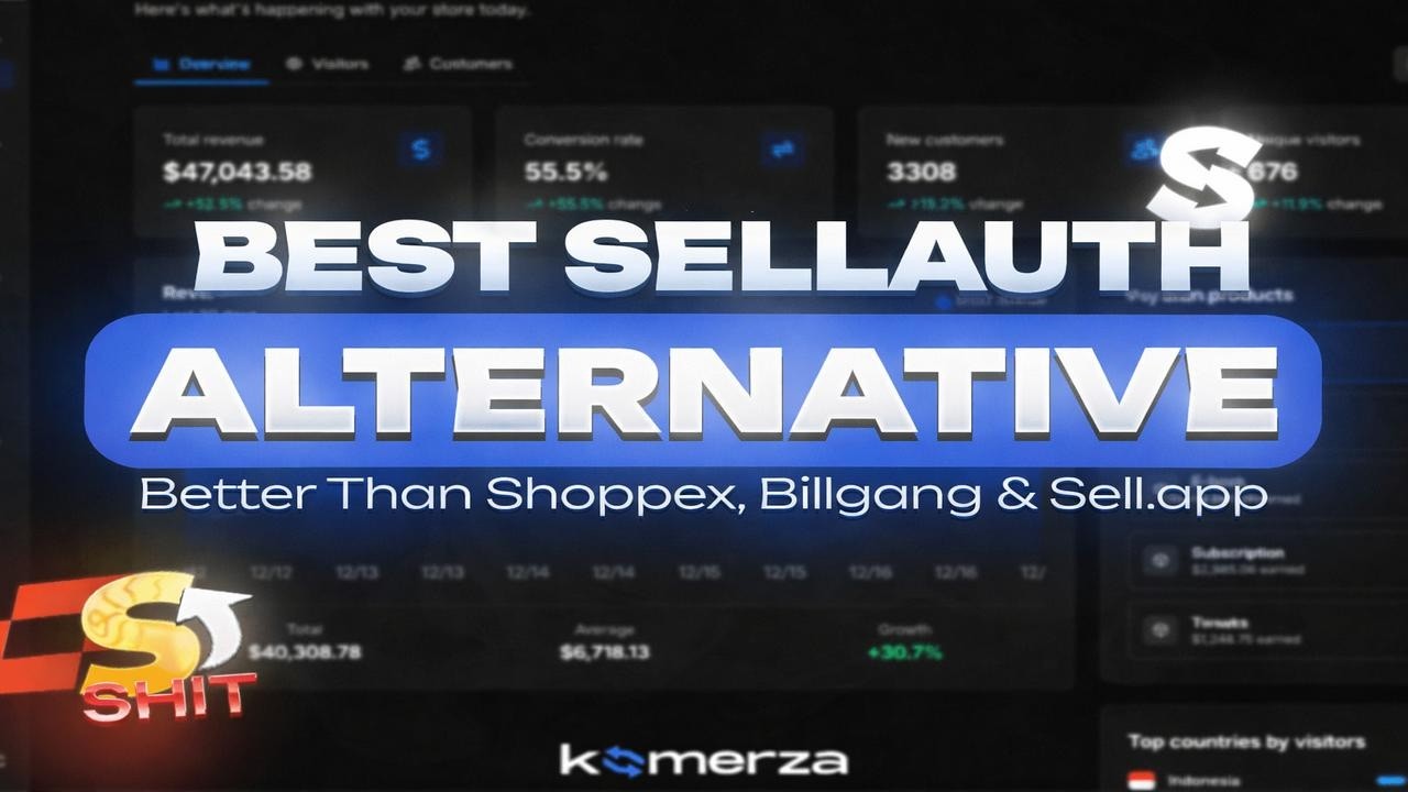 Best SellAuth Alternative 2026 (0% Fees Digital Products Platform)