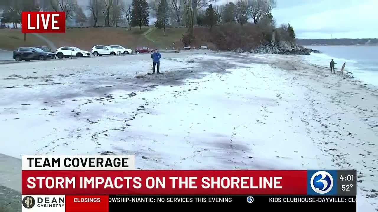 VIDEO: Storm impacts in South Eastern CT