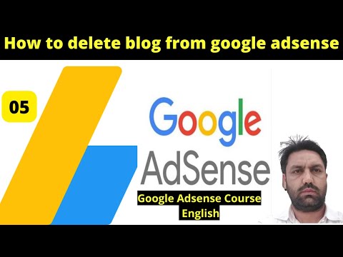 How to delete your blog from google adsense | google adsense wordpress | adsense setup | adsense