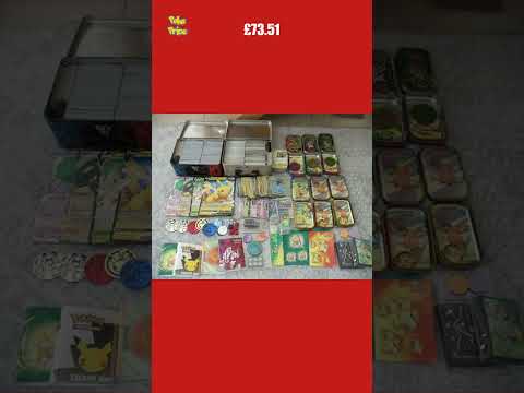 😳 POKEMON TCG BULK LOT COLLECTION c2000 CA SOLD £73.51 on eBay UK! 🚀 #pokemoncards