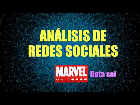 Análisis de Redes Sociales con Gephi | Tutorial en español & Marvel Universe