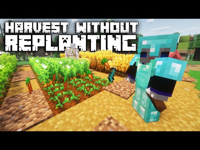 This Minecraft mod massively improves farming and harvesting