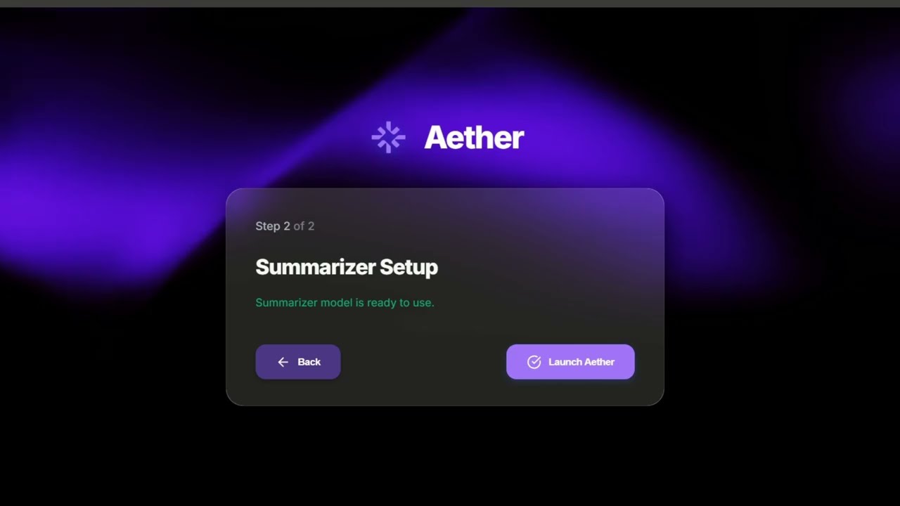 Introducing Aether