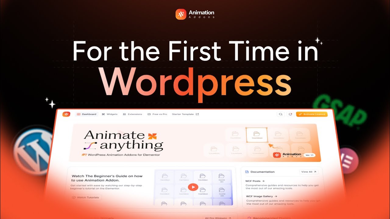 Best WordPress Animation Plugin for GSAP Animations Without Coding