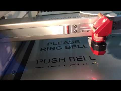 Trotec speedy 400 engraving
