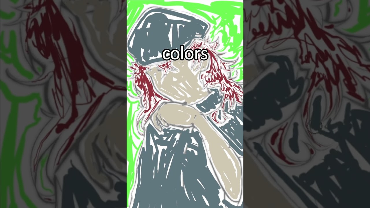 How to fill color in color the lazy way; Krita #animeart #art #krita #drawing #tutorial