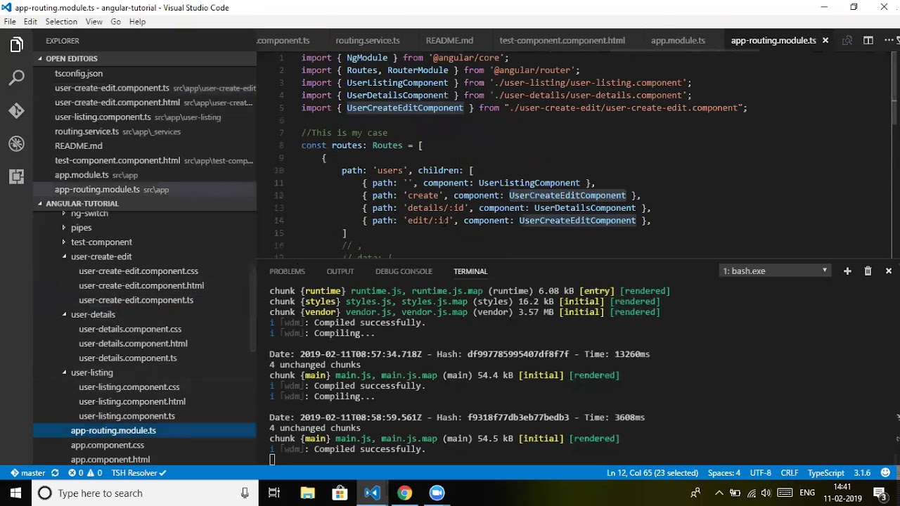 Angular 7 Tutorial 17   Reactive Forms
