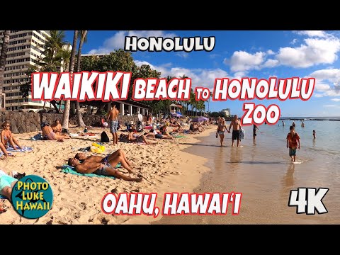 Waikiki Beach to Honolulu Zoo