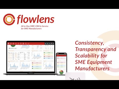 Flowlens CRM & MRP system overview for Digital Accountancy / App Advisory