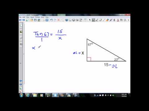 Sec8.3 Geometry The Tangent Ratio.wmv