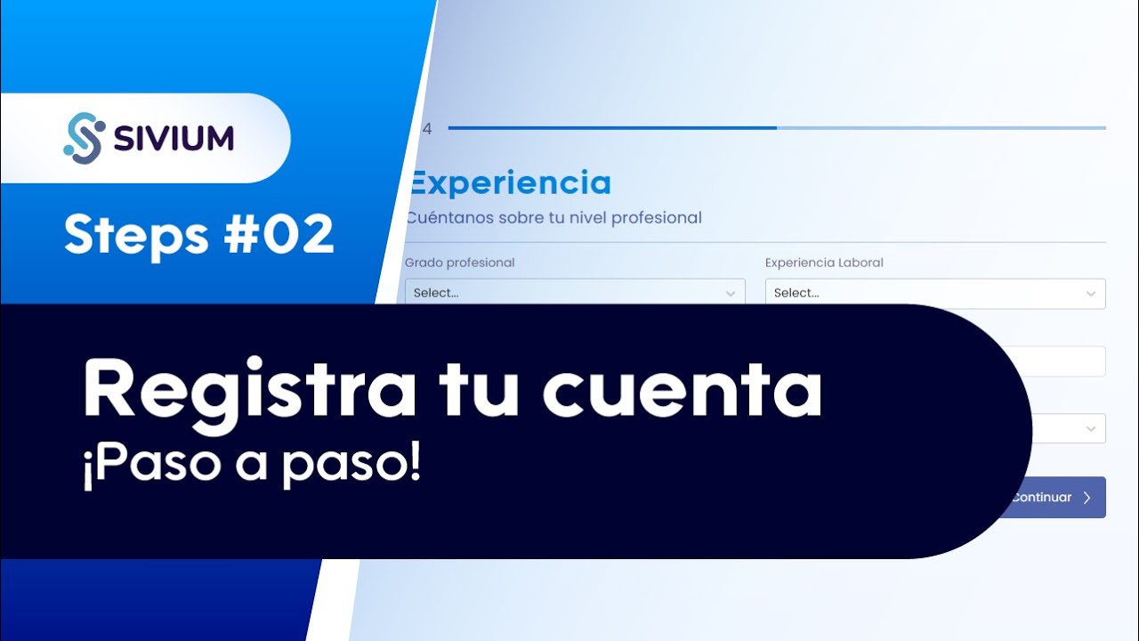 Tutorial - Registro de usuario ¡Paso a paso!