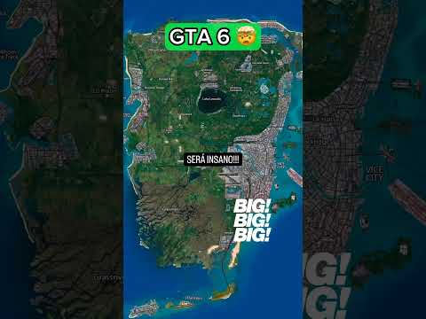 gta 6 map comparison to old on #gaming