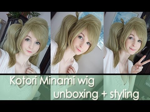 Kotori Minami wig from Bhiner unboxing + styling / Lena