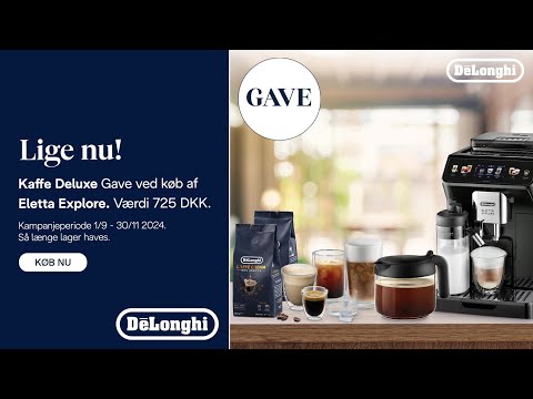 De'Longhi Eletta Explore kaffemaskine.
