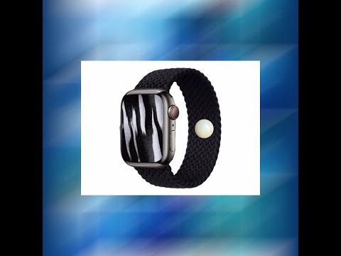 AcuBalance iWatch Band- Calm Anxiety, Tension, Nausea- Sleep Aid- Nylon Strap for Apple Watch