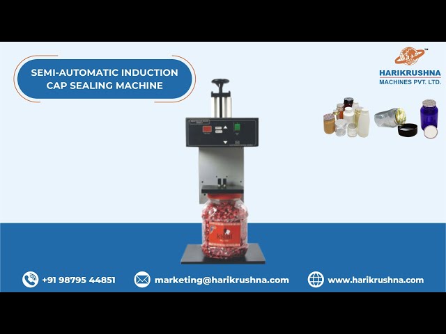 Induction Cap Sealing Machine - Bottle Sealing Machine Manufacturer ...