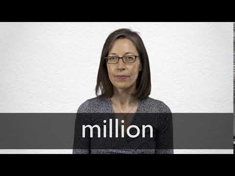 How to pronounce MILLION in British English