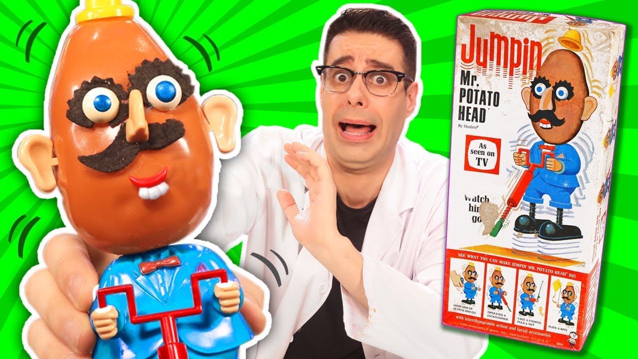 EL JUGUETE Mr POTATO MÁS EXTRAÑO Y ANTIGUO 🥔 Señor Cara de Papa Creepy (en español)