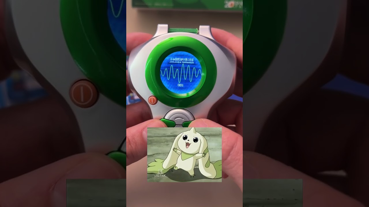 Digimon Tamers D-Ark Digivice(green) Unboxing