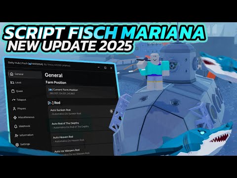 🐋🎣 [NEW] Fisch Mariana Script | Latest 2025 Update with OP Features!