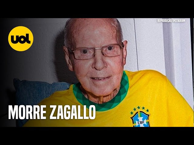 Zagallo morre aos 92 anos, e Brasil perde uma de suas maiores lendas