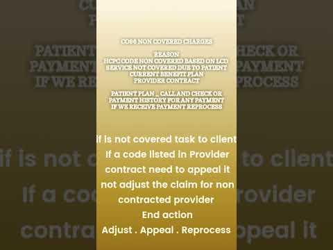 CO96 Denial #medicalbilling
