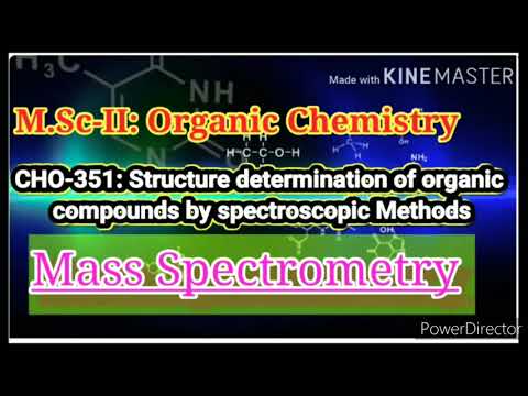 Lecture No-6 CHO-351 Mass Spectrometry Fragmentation Pattern of Aromatic Ester and Ortho Effect