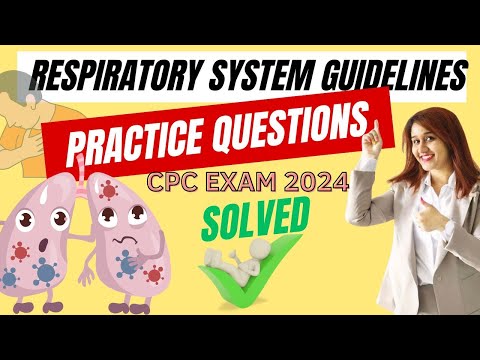 CPC Exam Respiratory System Guidelines with Practice questions | Medical Coding | Part 1
