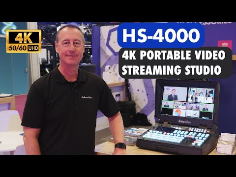 HS-4000 4K 8-Channel Portable Video Streaming Studio HS-4000 4K 8-Channel Portable Video Streaming Studio